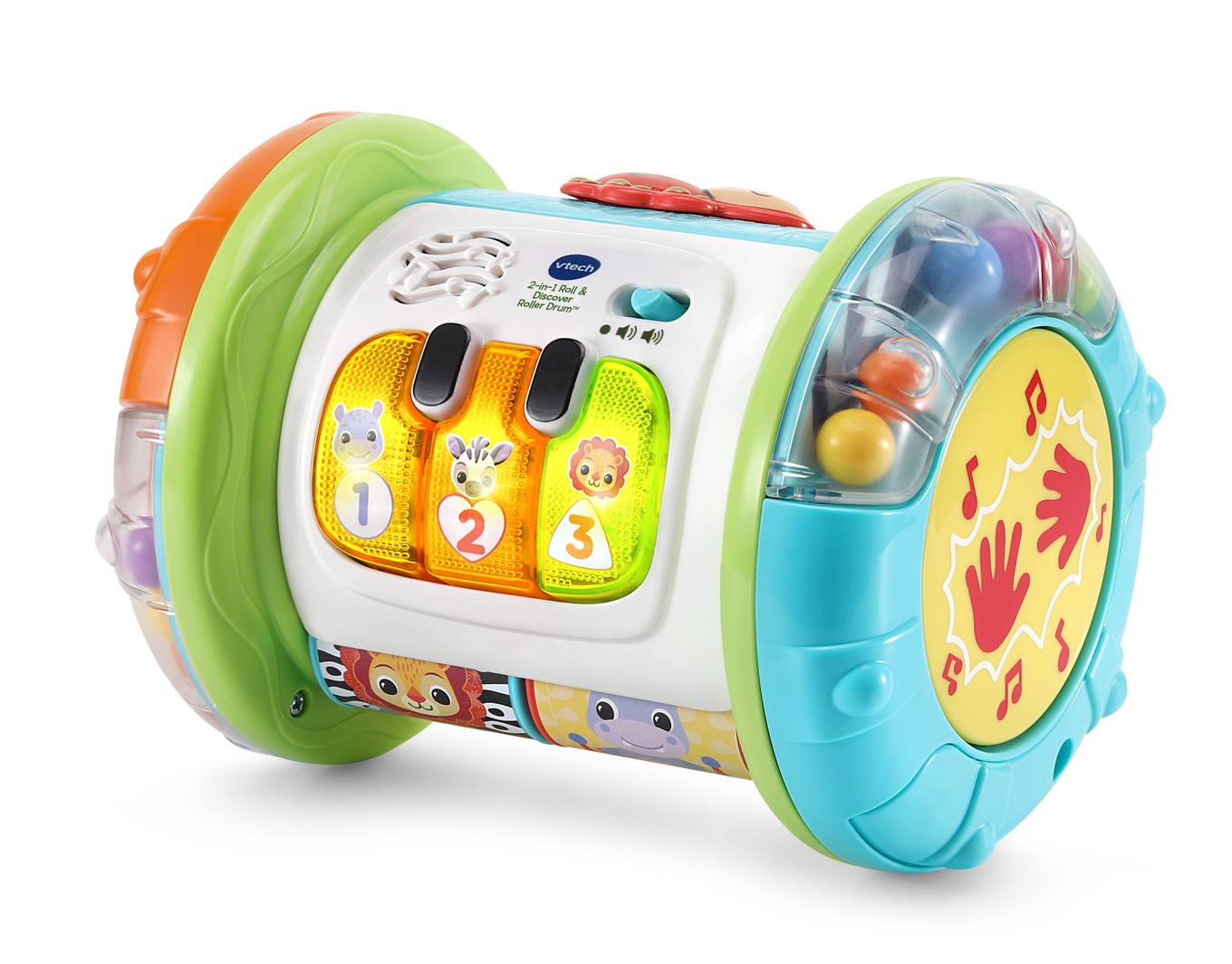 VTech® 2-in-1 Roll & Discover Roller Drum™ for Babies, Walmart Exclusive
