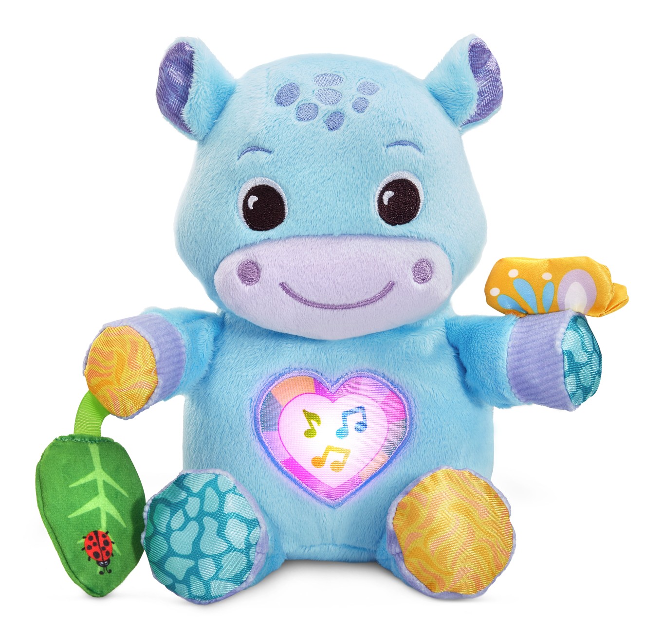 VTech Baby Hug-a-Hippo Plush With Lights and Textures