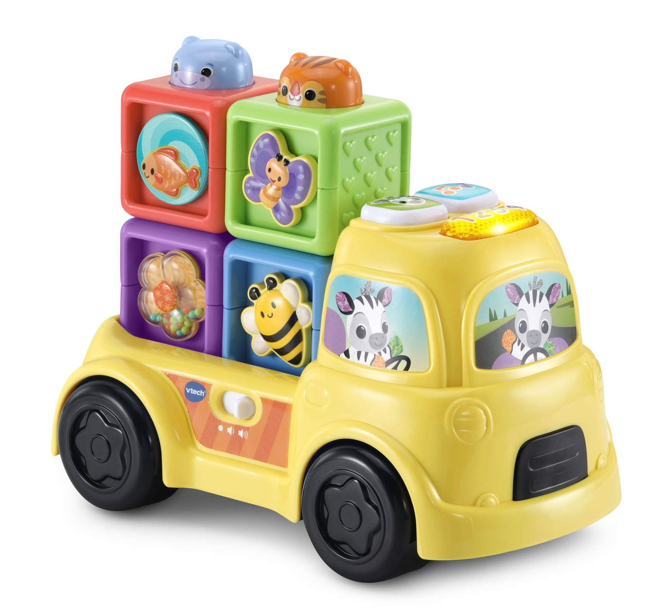 VTech Beep & Go Blocks Truck With Four Interactive Blocks