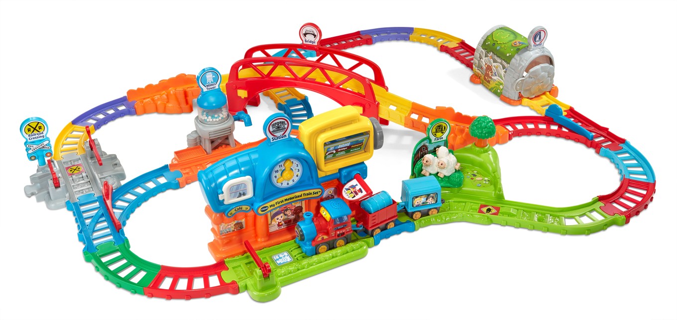 VTech My First Motorized Train Set With SmartPoint Train