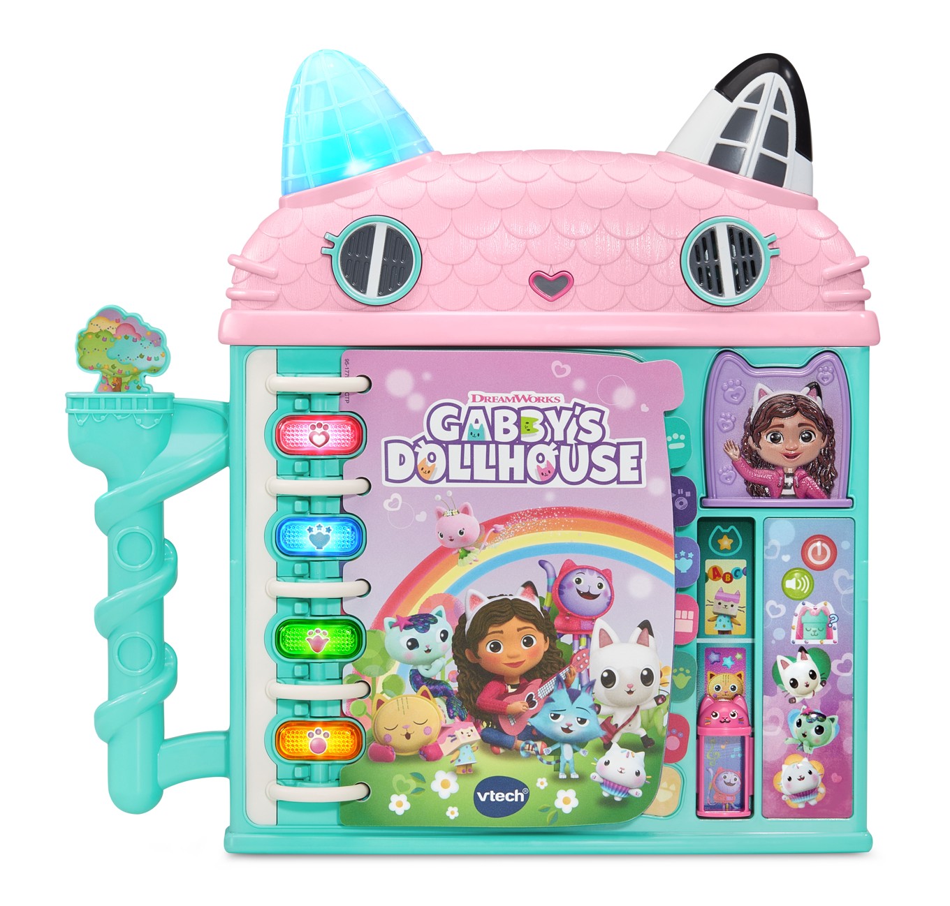 VTech Gabby’s Dollhouse Cat-a-Vator Discovery Book