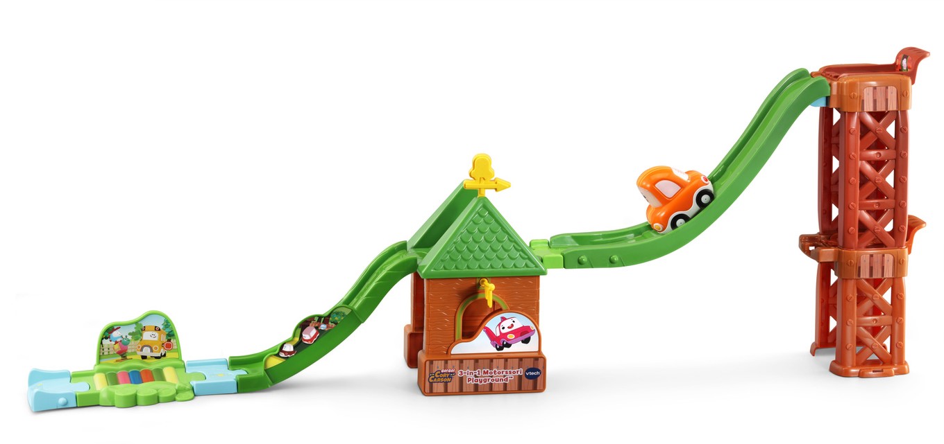 VTech® Go! Go! Cory Carson® 3-in-1 Motorssori Playground™ Playset