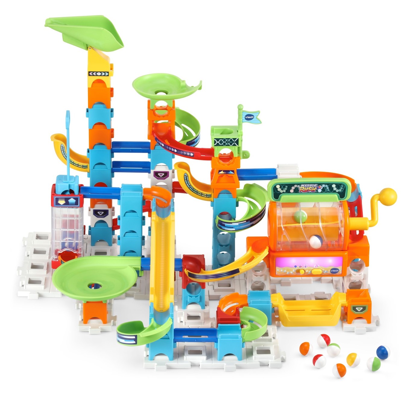 Marble Rush® Corkscrew Rush Set™ Marble Run Building Set, VTech®