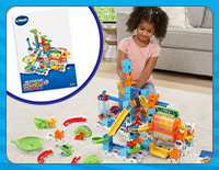 Marble Rush® Corkscrew Rush Set™ Marble Run Building Set, VTech®