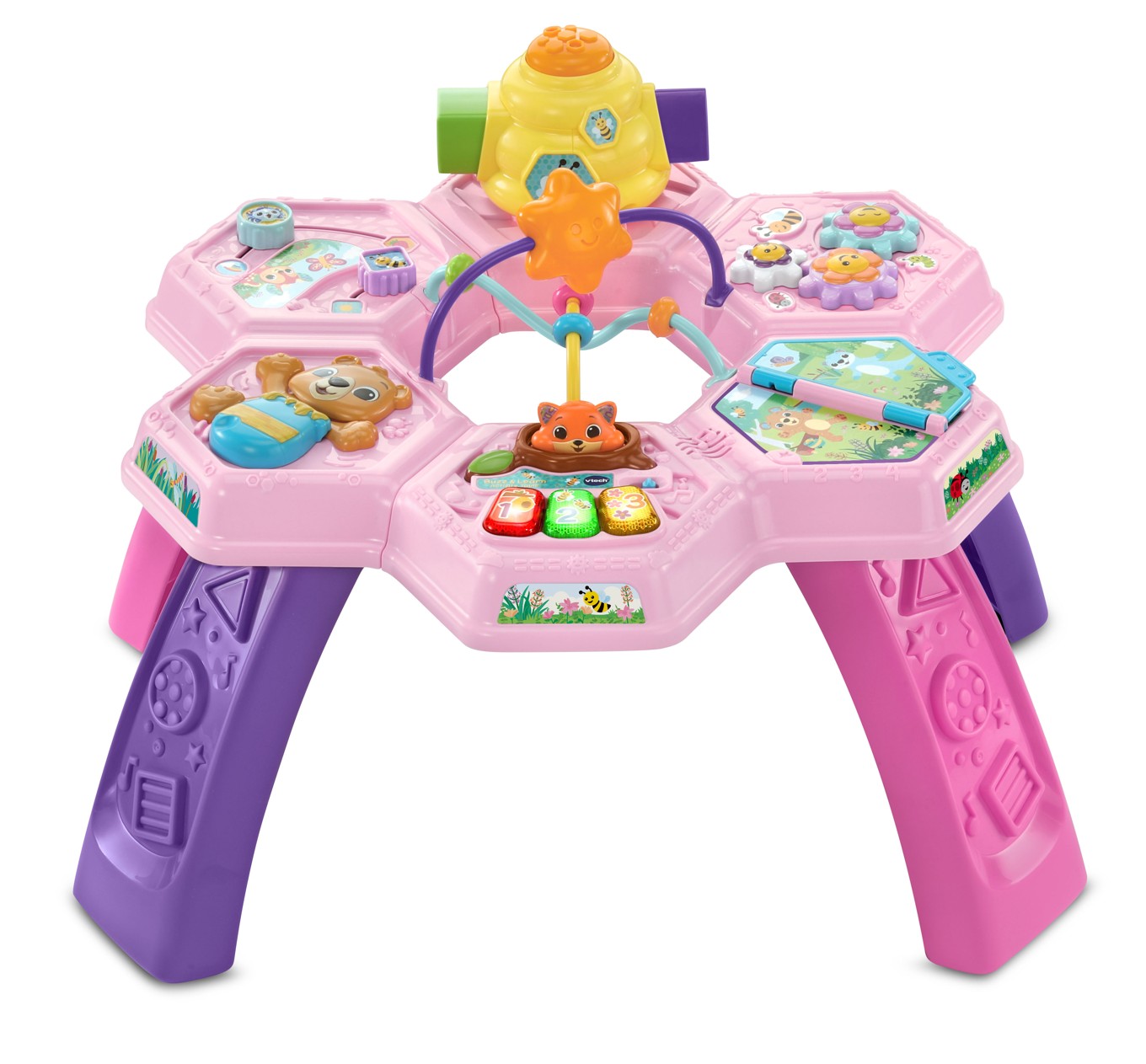 VTech Buzz & Learn Activity Table With Seven Interactive Play Zones