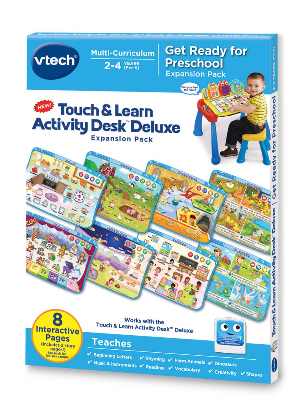 Touch & Learn Activity Desk™ Deluxe │ Get Ready for Preschool │ VTech®